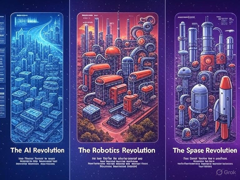 The Timeline Of The Three Biggest Revolutions Of Our Lifetimes